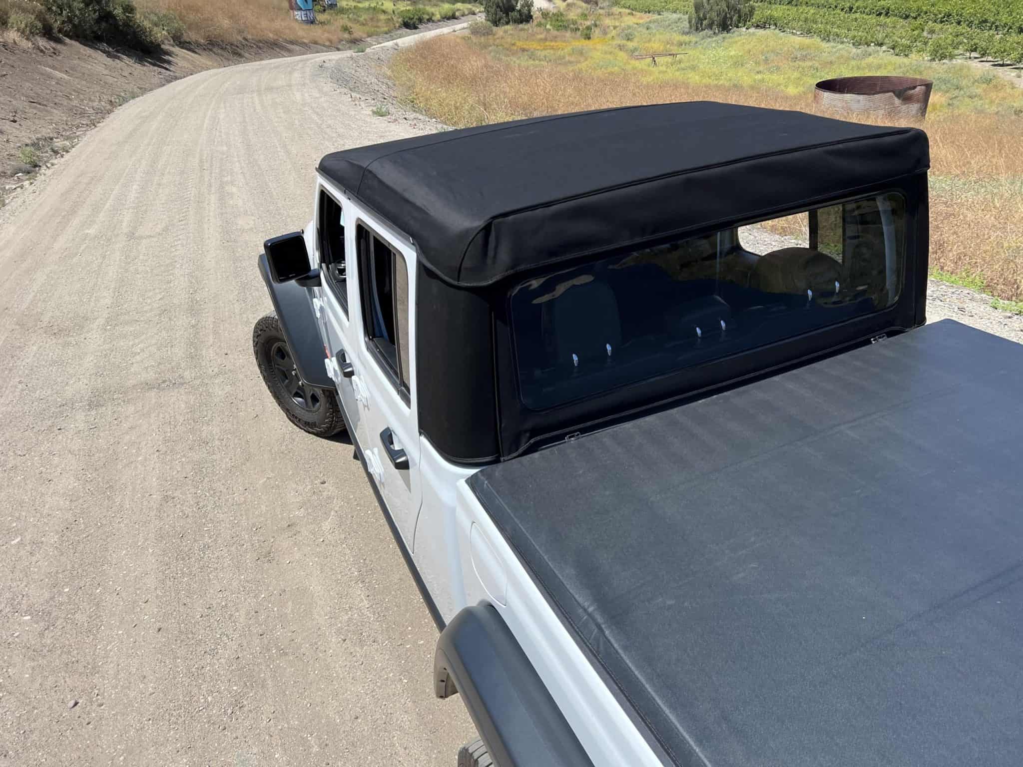 2020-2026 Jeep Gladiator JT Soft Top Replacement - 4 Door in Black ...